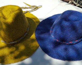 Felt Hat - Etsy