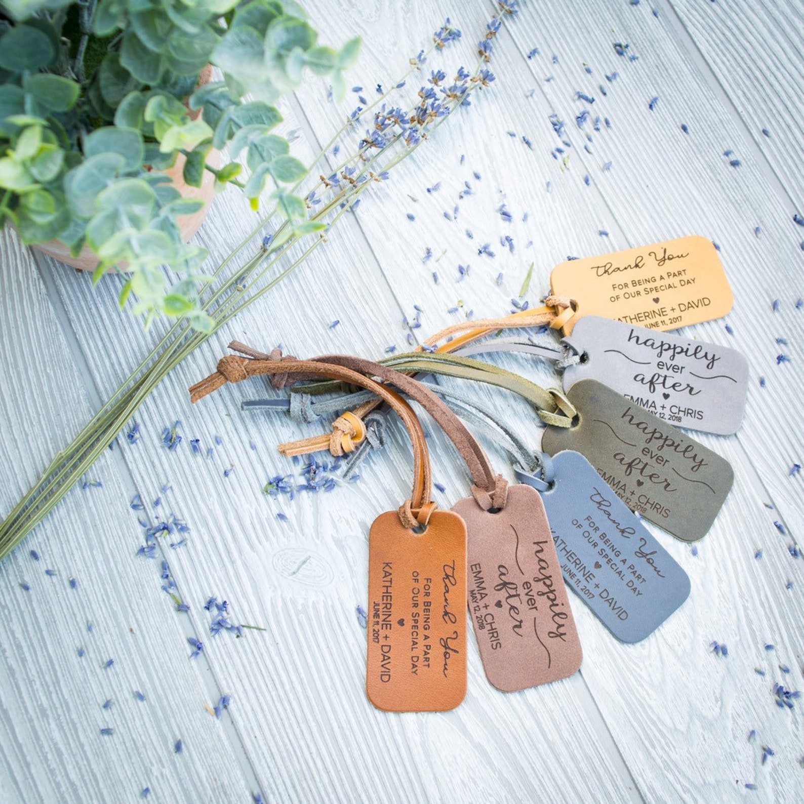 Wedding Favor Tags, Wedding Tags, Custom Wedding Tag, Thank You Tag ...