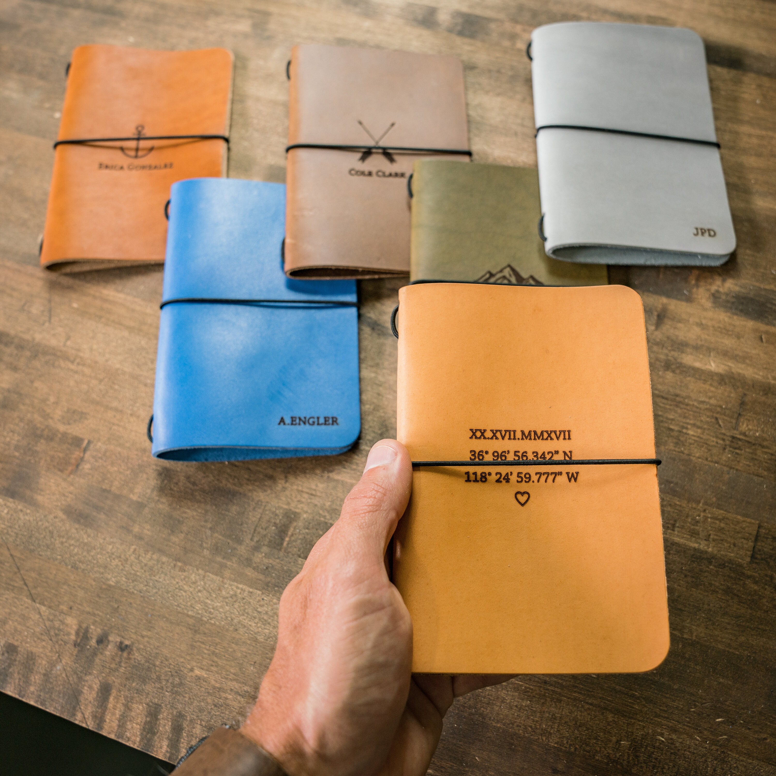 Custom Leather Journal Personalized Gift Gift for Him Best | Etsy