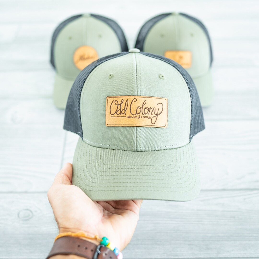 Custom Leather Patch Hats With Your Company Logo - Elevate Your ...