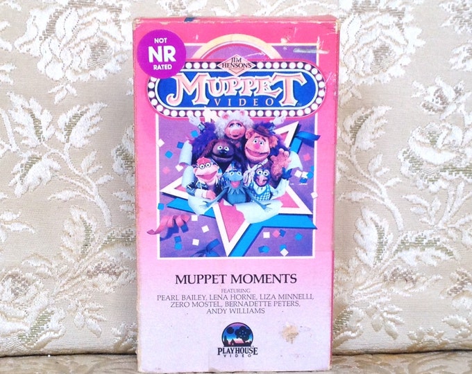 Muppet Moments 1985 VHS ~ the Muppet Show Rare Video ~ Collectible ...
