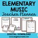 Music Teacher Basic Planner for Lessons, Concerts,day-week-quarter-year ...