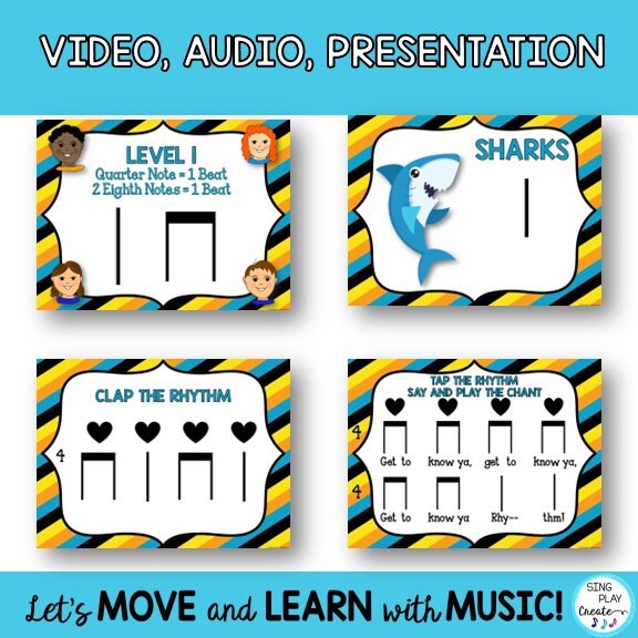 Music Class Chant, Game and Rhythm Lesson: get to Know Ya Level 1 ...