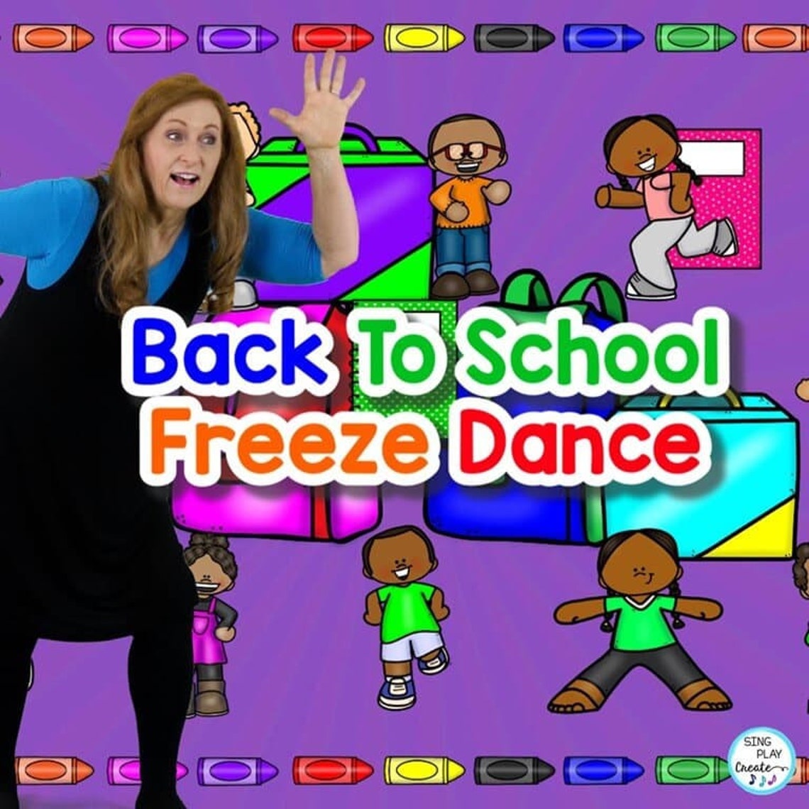 Back to School FREEZE DANCE and Dynamics Lesson, Brain Break, Movement ...