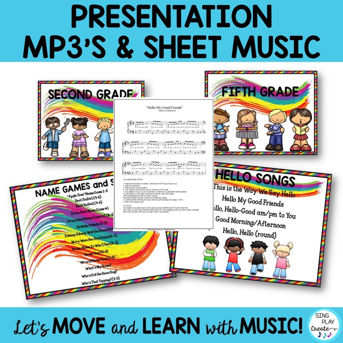 Elementary Music Class Essentials Basic Songs, Activities, Games ...