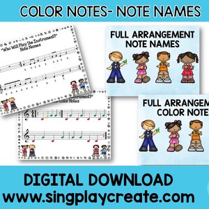 Instrument Game Song Orff & Kodaly Music Lesson: who Will Play the ...