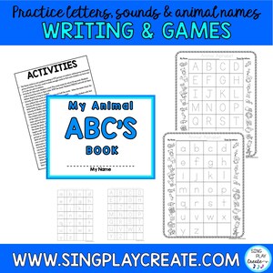 Animal ABC Alphabet Letters Phonics Games & Activities to Learn ...