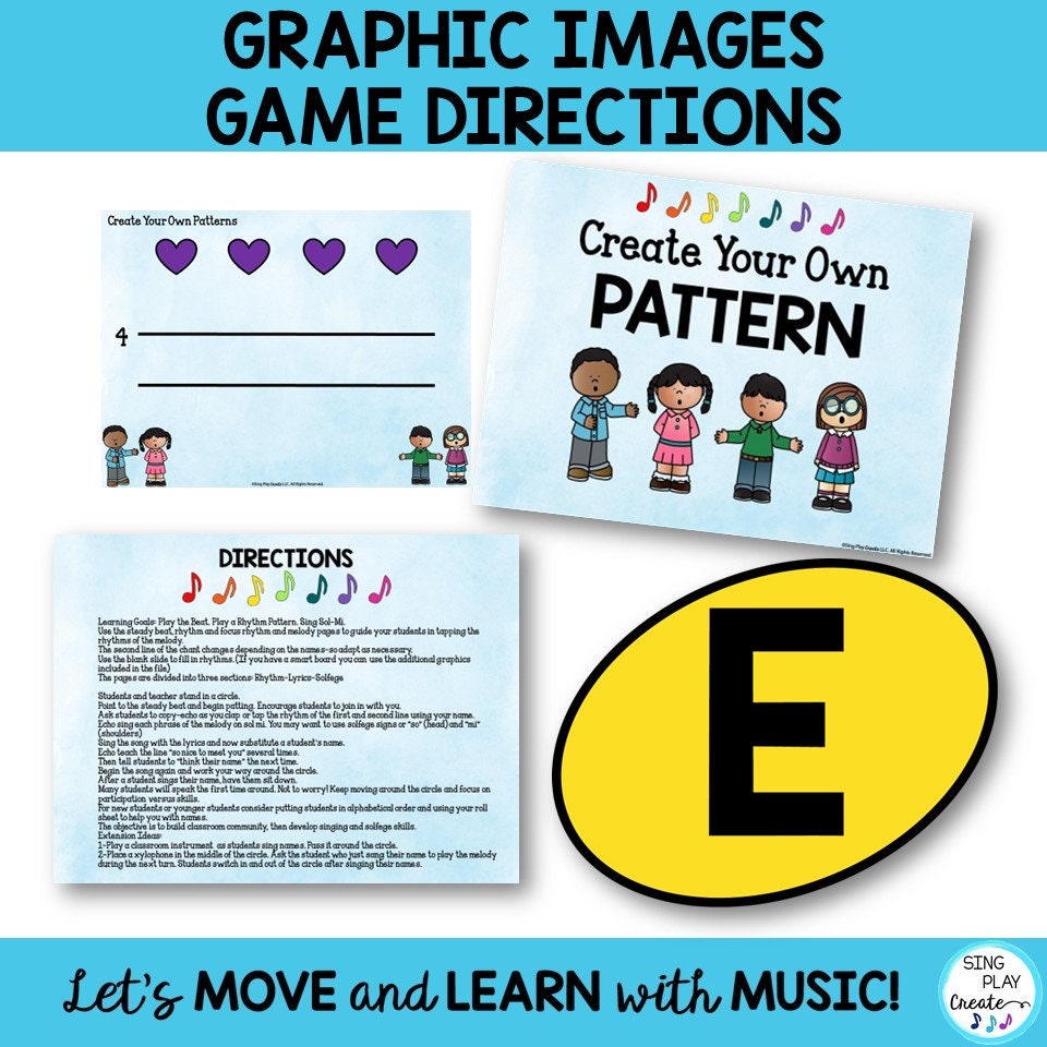 Music Class Kodaly Lesson: hello Song and Game, Elementary Music Lesson ...