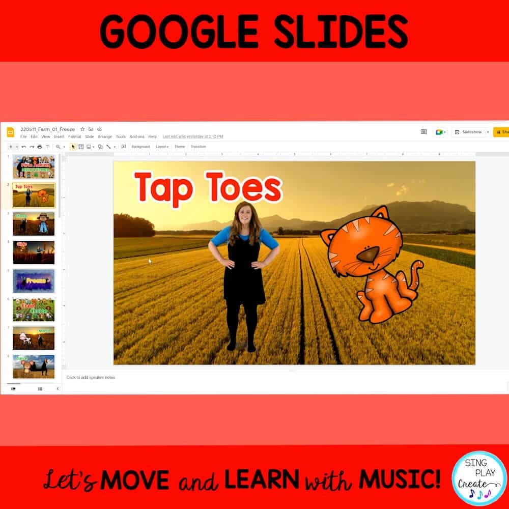 Farm Animal Run Exercise for Kids, Brain Break, P.E. Indoor Workout ...