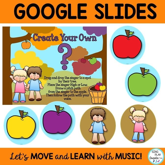 Vocal Explorations : Fall Themed, Animated, Worksheets K-3 - Etsy