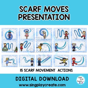 Nutcracker Scarf Activities for Music, PE, Special Needs and Elementary ...