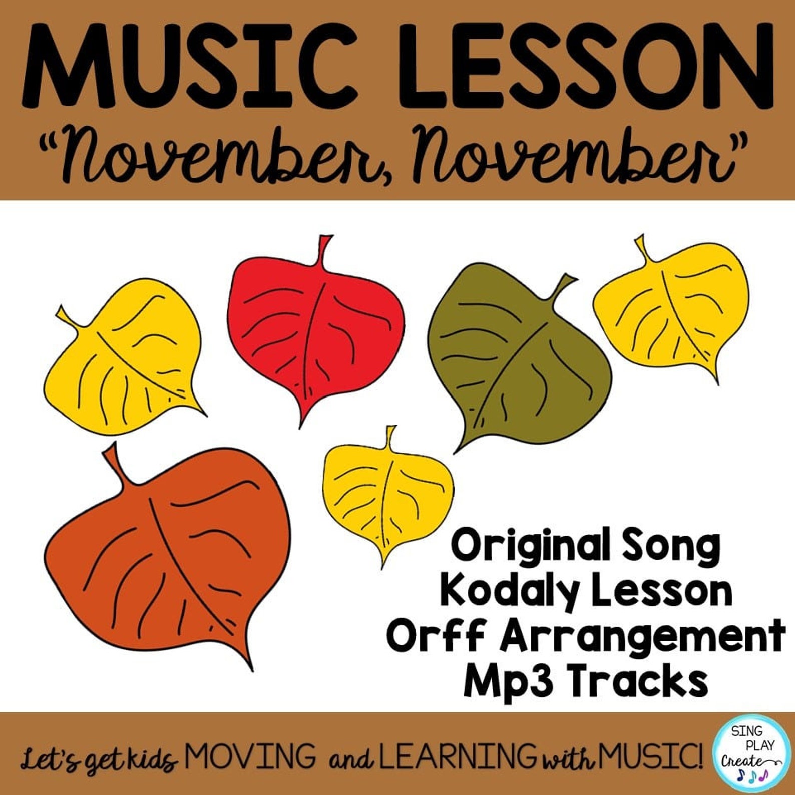 Music Class Orff and Kodaly Song and Lesson: november, November D-m-s-l ...