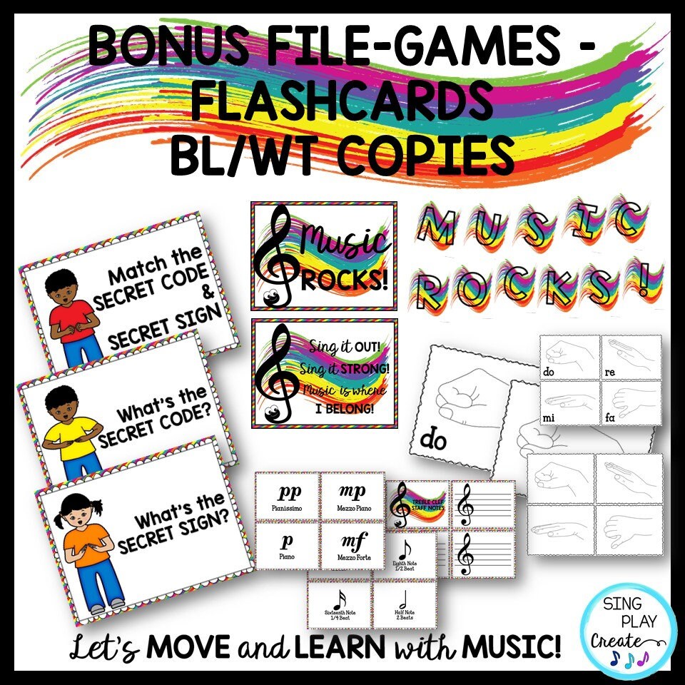 Music Classroom Decor Bundle: Music Decor, Music Posters, Music Symbols ...