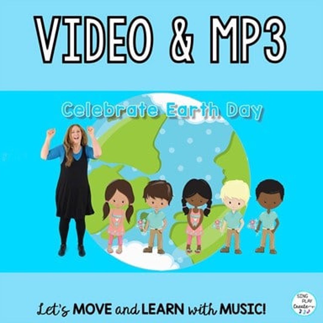 Earth Day Song celebrate Earth Day Brain Break , Action Song Video, Mp3 ...