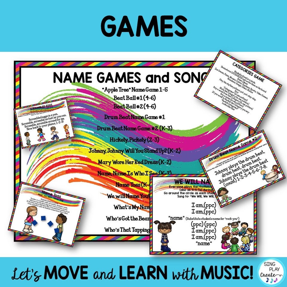 Elementary Music Class Essentials Basic Songs, Activities, Games ...