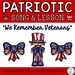 Patriotic Song and Music Lesson we Remember Veterans Orff, Kodaly ...