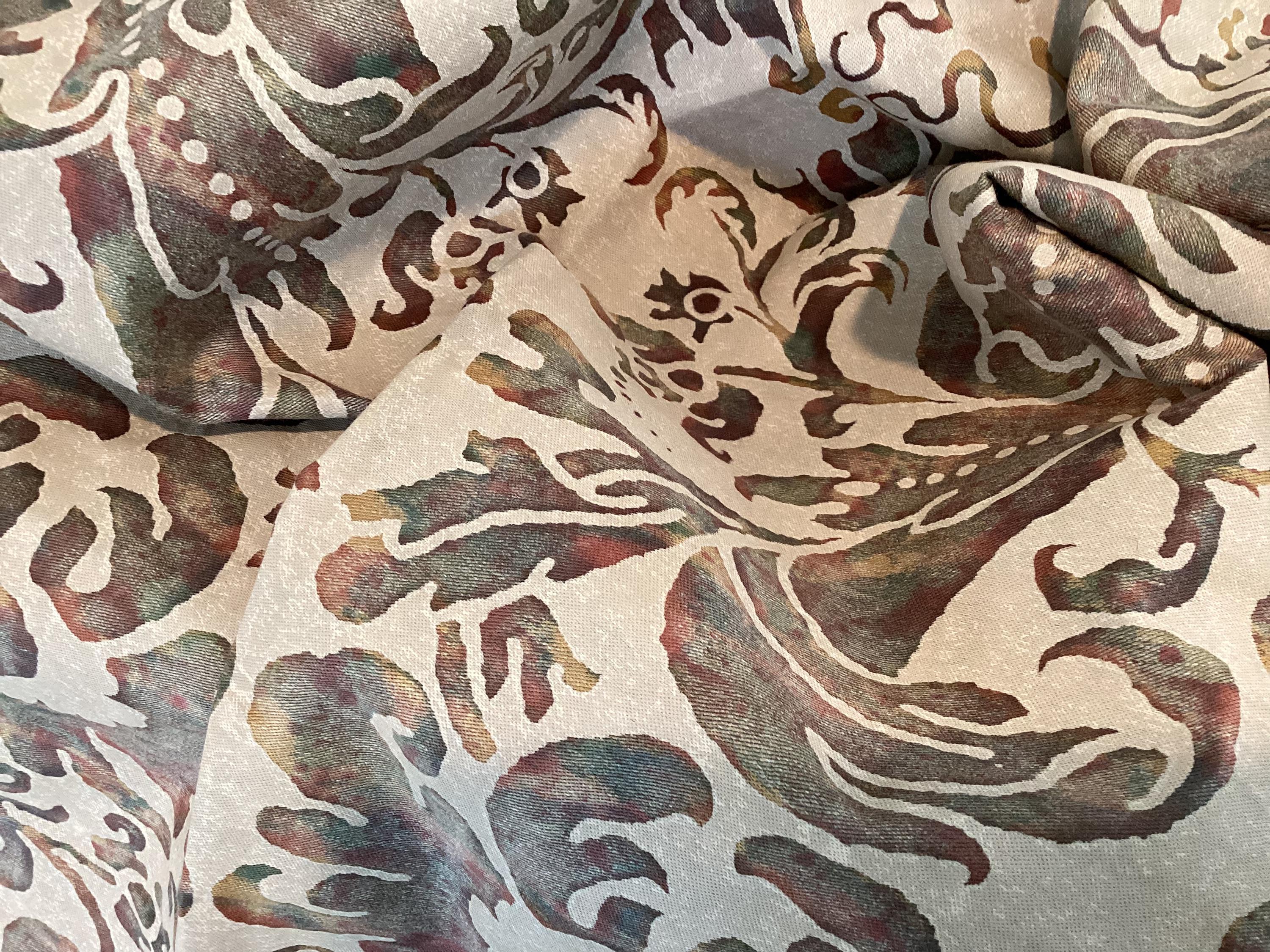 FORTUNY FABRIC - CARAVAGGIO Pattern - Etsy