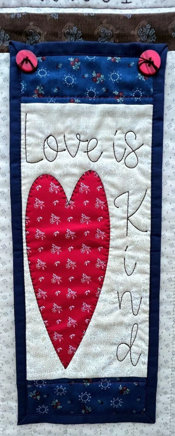 Mini Quilt Flags Add on for Welcome Signpost or Sheep Door Banner Base ...