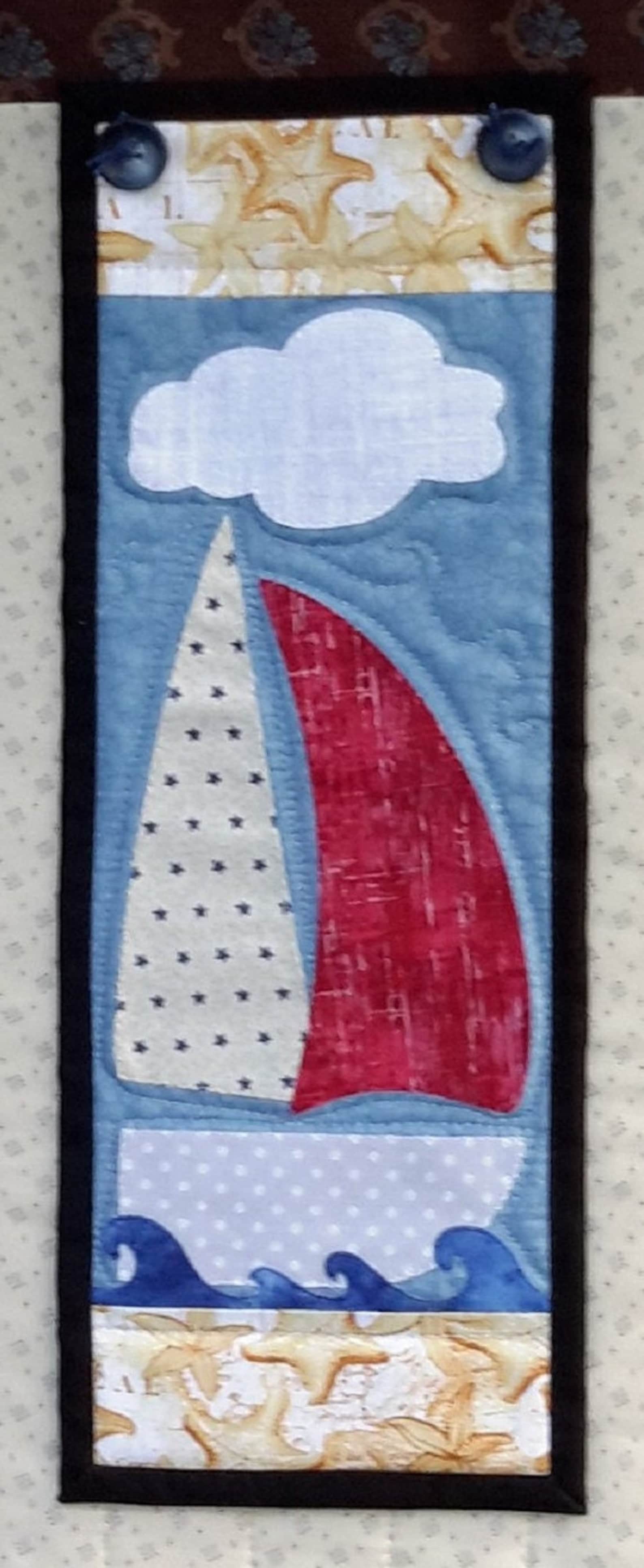 Mini Quilt Flags Add on for Welcome Signpost or Sheep Door Banner Base ...