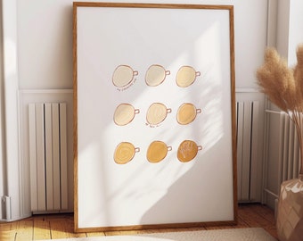 tea colour chart printable