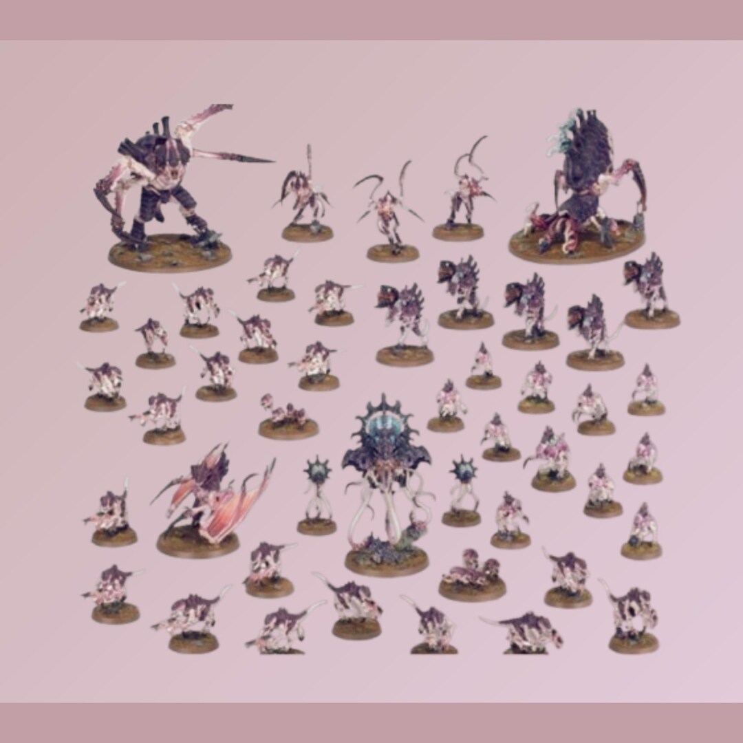 Leviathan Tyranids Army , Stl Pack , Stl Miniatures , Tyranids Stl ...