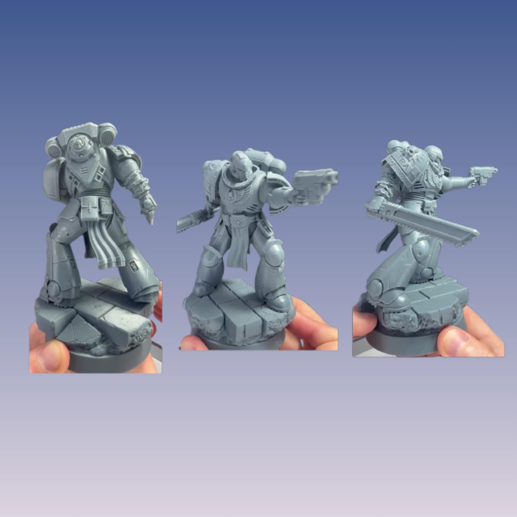 Marine Titus , Stl Pack , Marine Titus Squad , Titus Space Marine ...