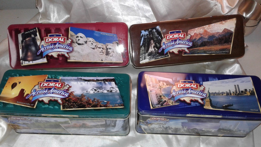 Vintage Doral Across America Collector's Tins - EXCELLENT Condition ...