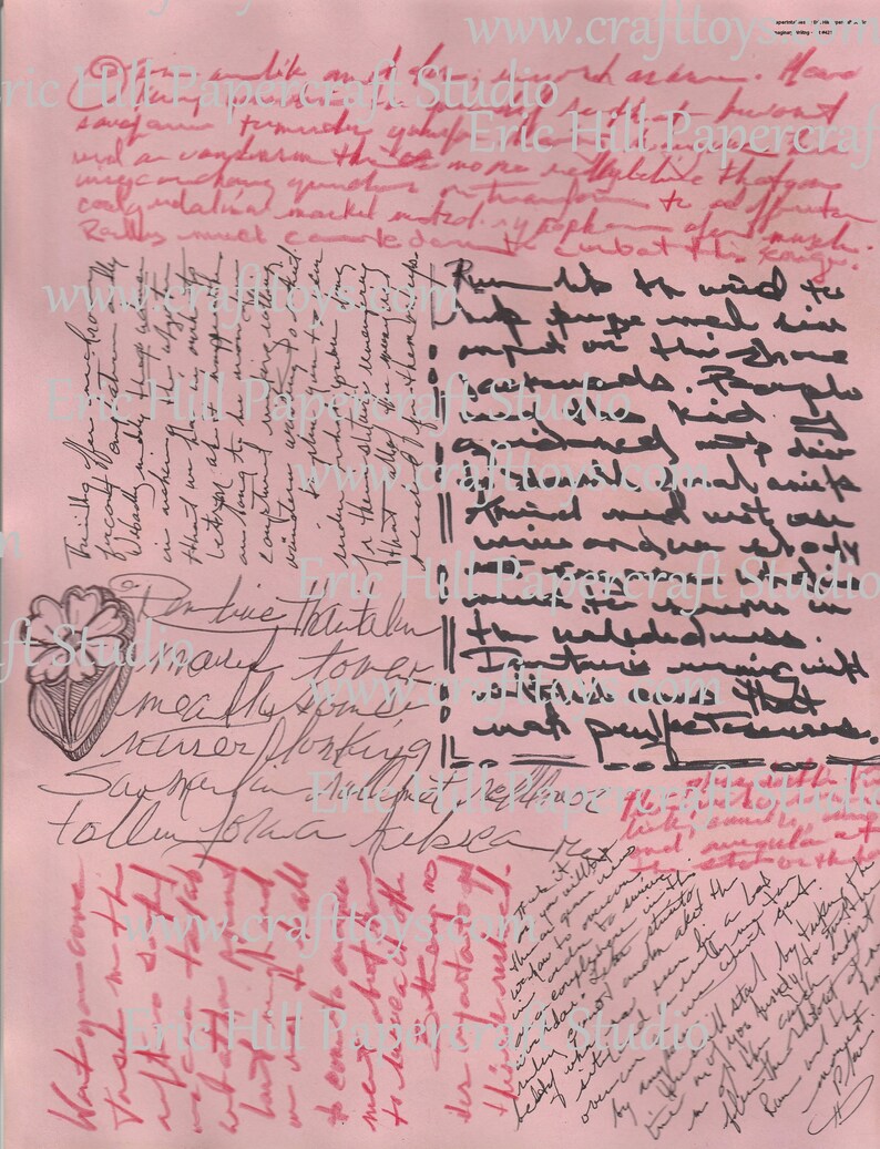 Paperintables (TM) Eric Hill Papercraft Studio Digital Full Page ...