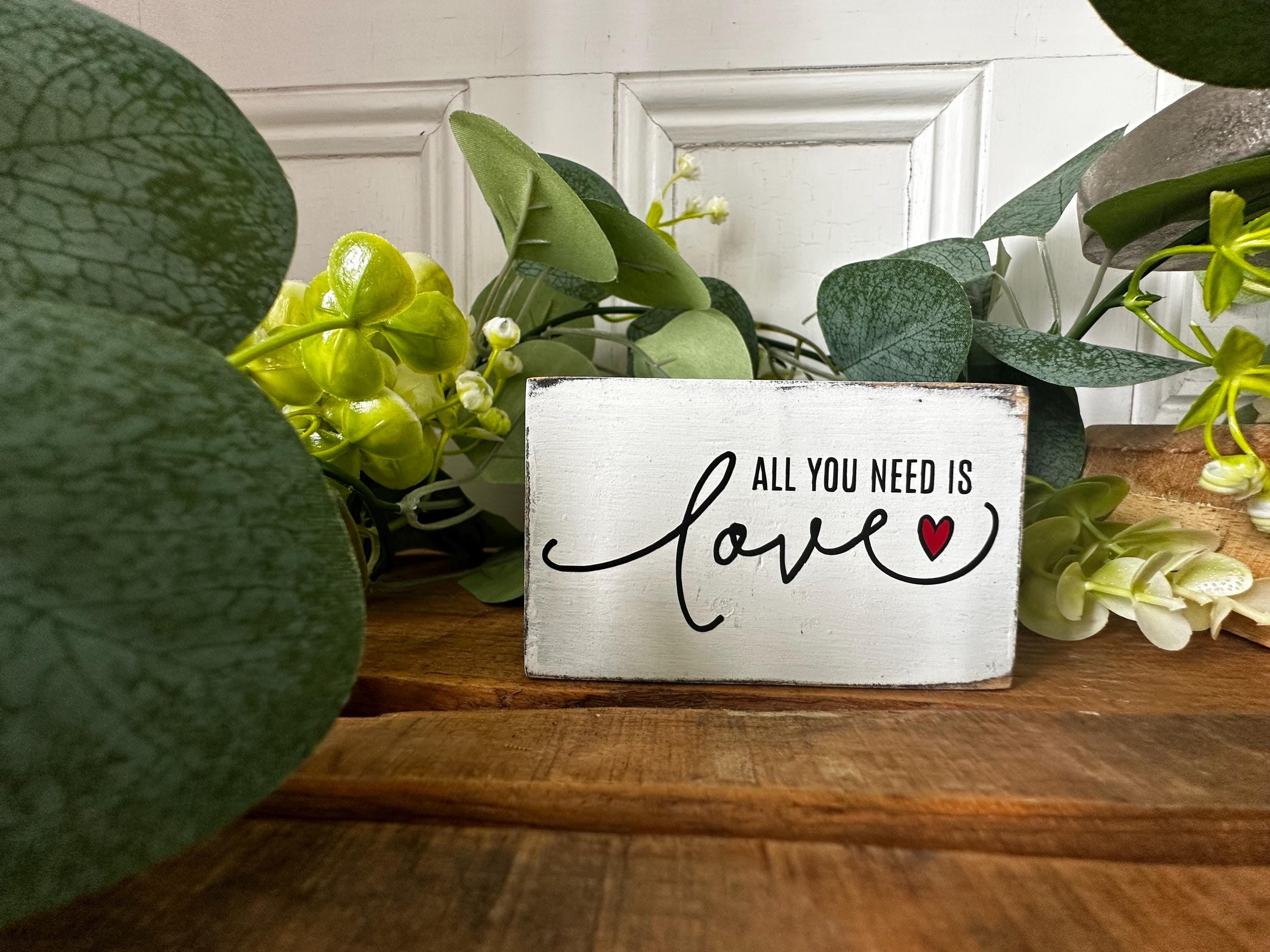 Inspirational Sign Blocks, Motivational, Desk Decor - Etsy