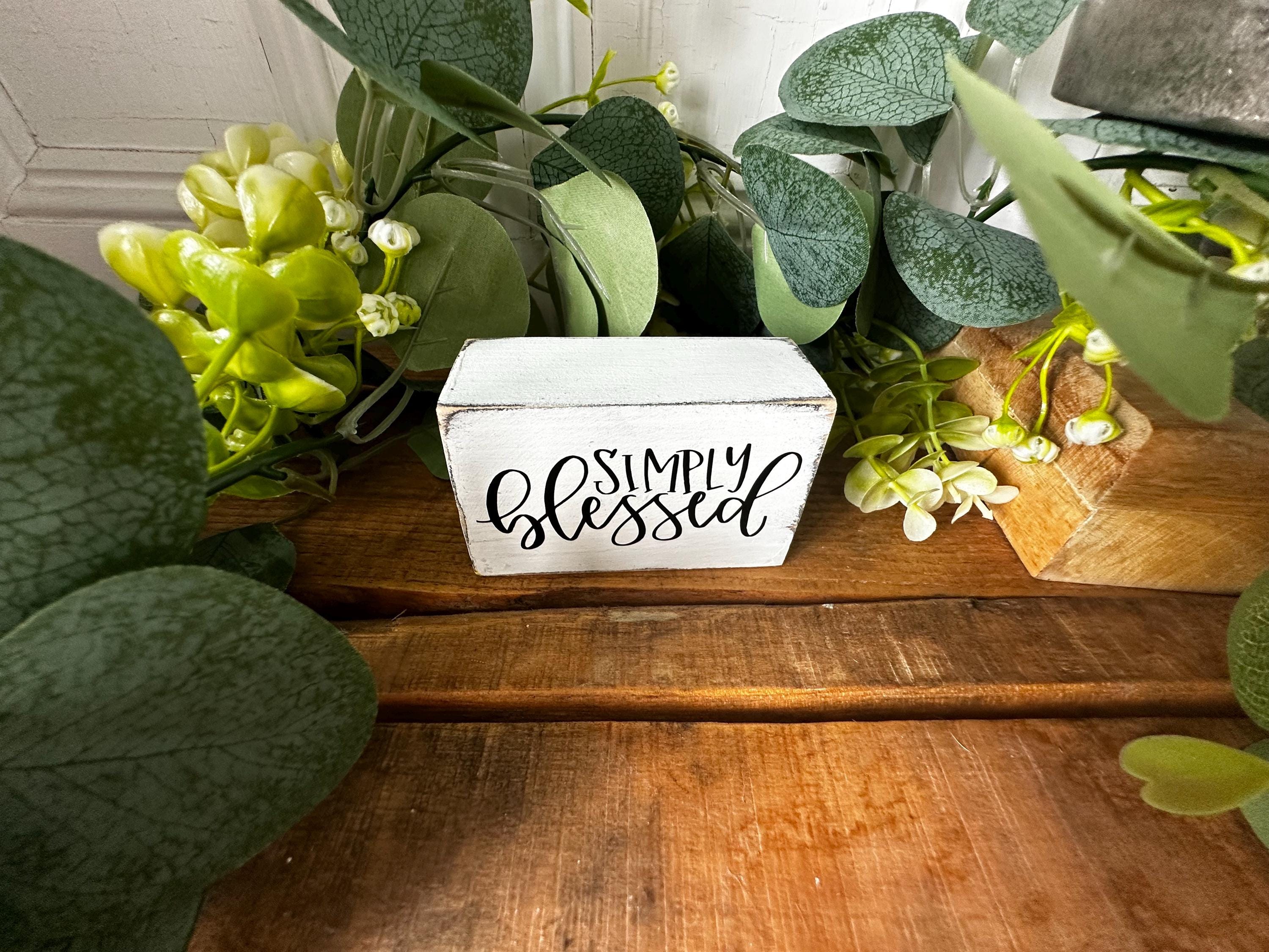 Inspirational Sign Blocks, Motivational, Desk Decor - Etsy