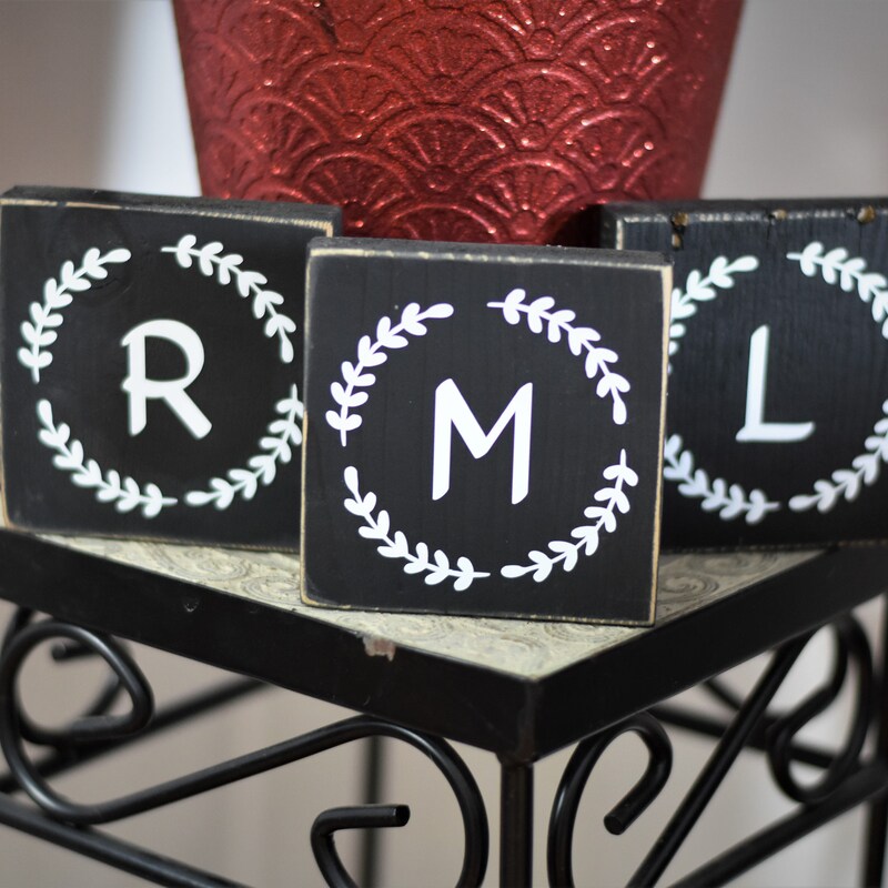 Wood Initials - Etsy