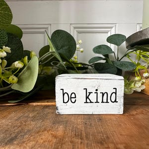 Mini Inspirational Sign Blocks, Motivational, Desk Decor - Etsy