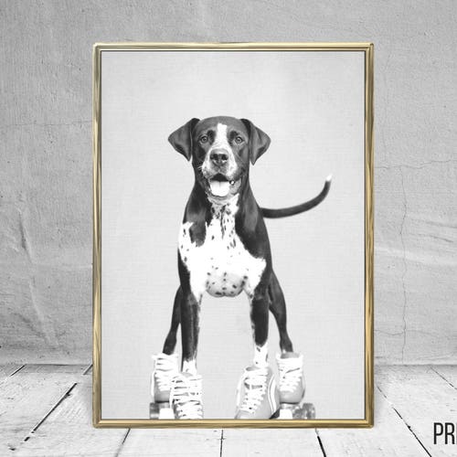 Dog Print Animal Wall Decor Art Large Printable Poster - Etsy