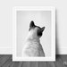 Cat Back Poster Nursery Decor Wall Art Large Printable - Etsy