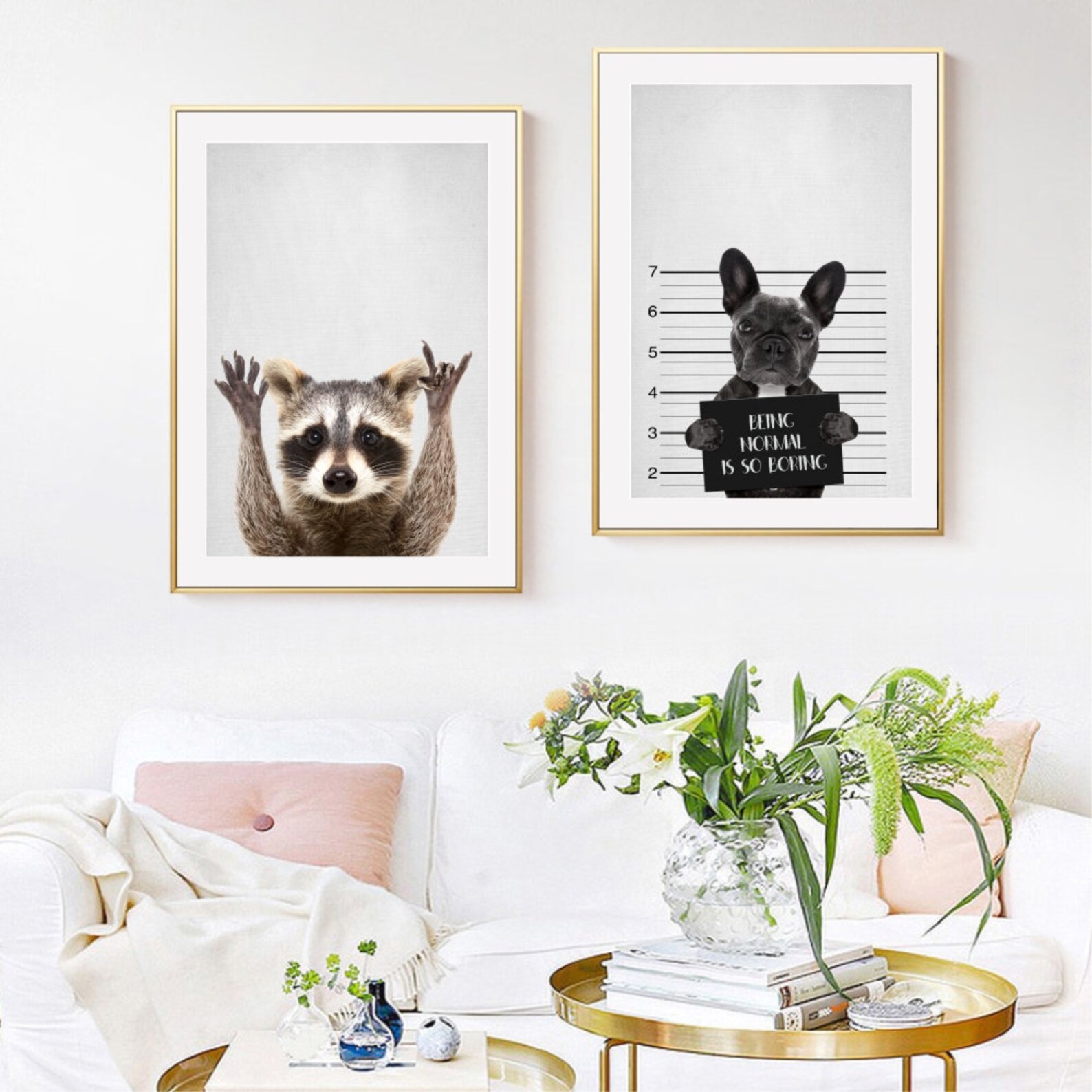 Dog Print Animal Wall Decor Art Large Printable Poster | Etsy