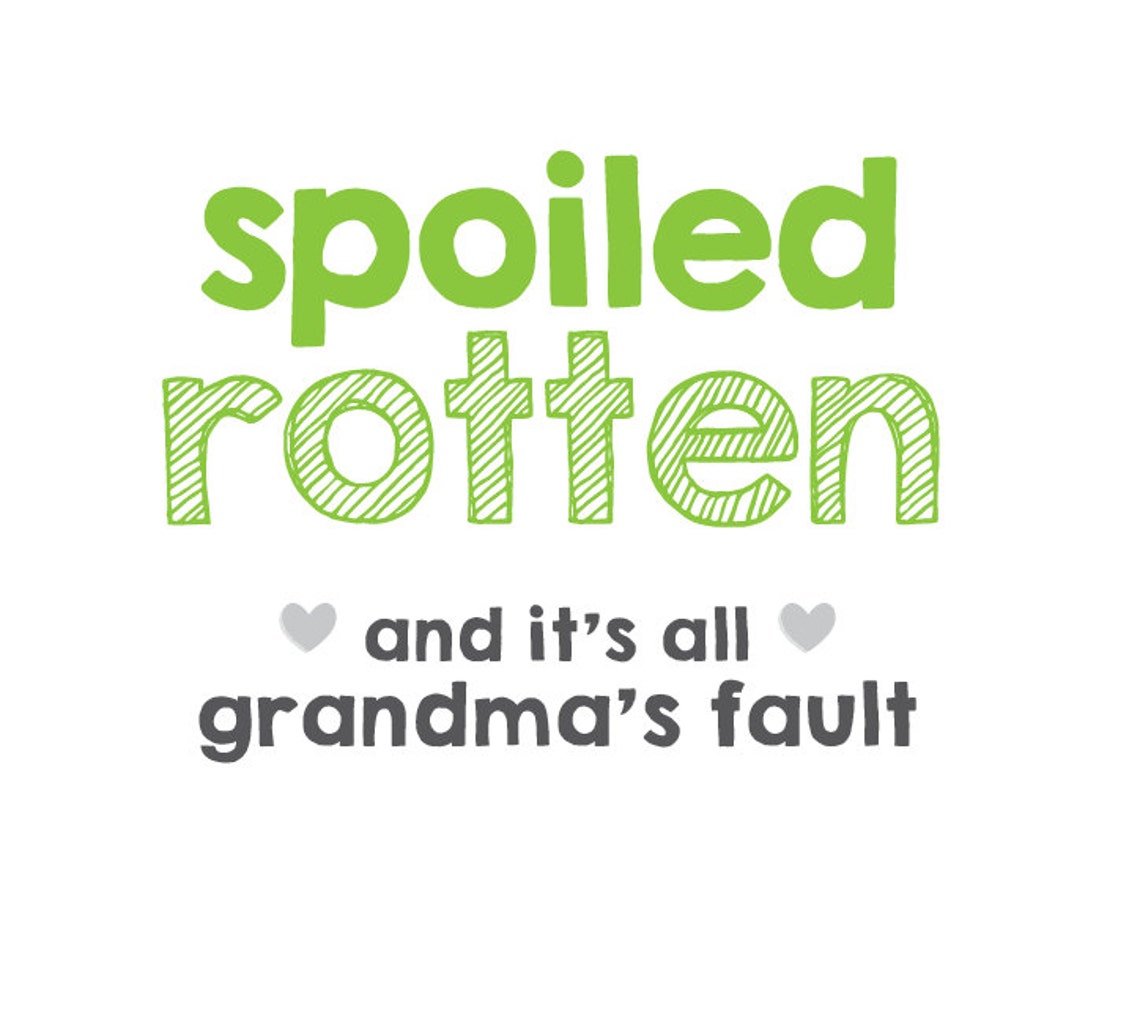 Personalized Spoiled Rotten Kids Tshirt Choose Your Imprint - Etsy