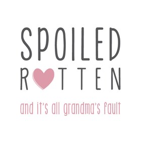 Personalized Spoiled Rotten Baby Bodysuit / Romper - "spoiled Rotten ...
