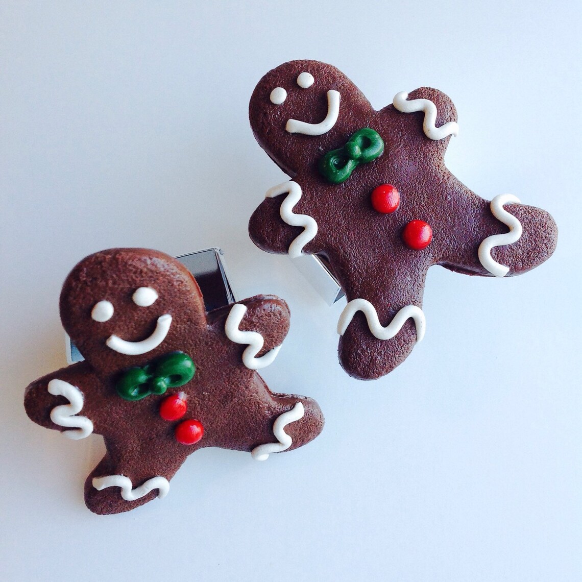 Gingerbread Men Napkin Rings Winter or Christmas Table - Etsy