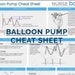 Balloon Pump Cheat Sheet: Cardiac Nurse Guide (digital Download) - Etsy