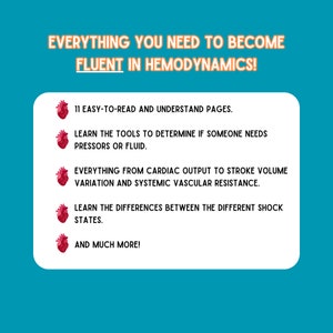 CCRN Hemodynamics Study Guide | ICU Nursing Crash Course & Critical ...