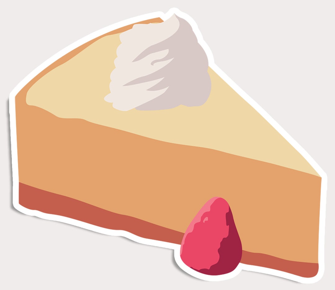 Cheesecake Sticker - Etsy