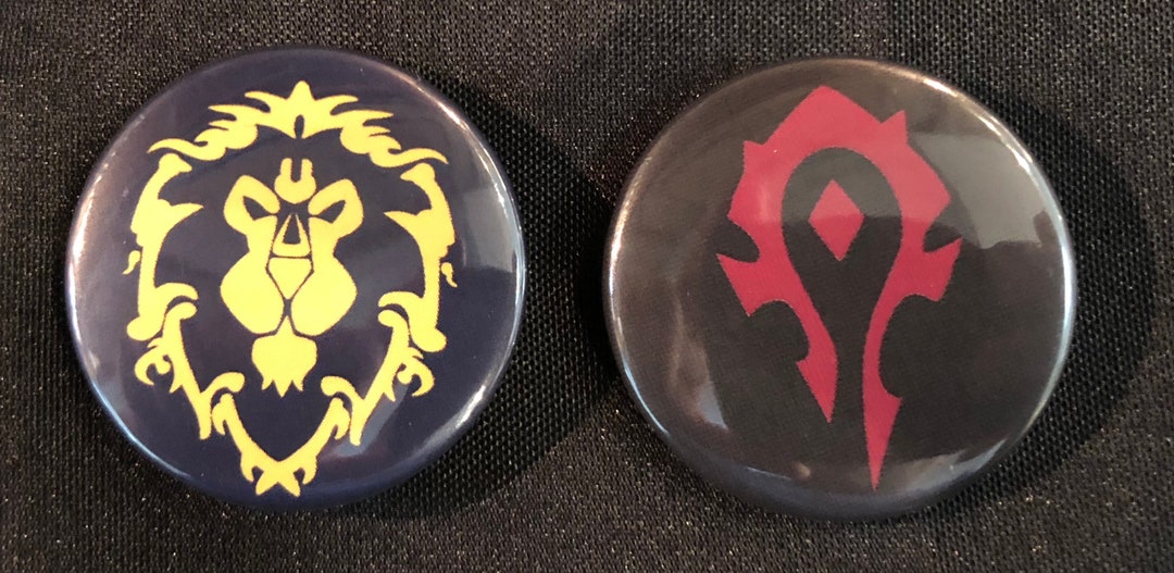 World of Warcraft Buttons - Etsy