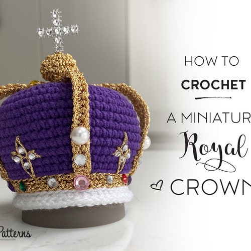 Queen Elizabeth Gnome Crochet PATTERN PDF Instant Download - Etsy