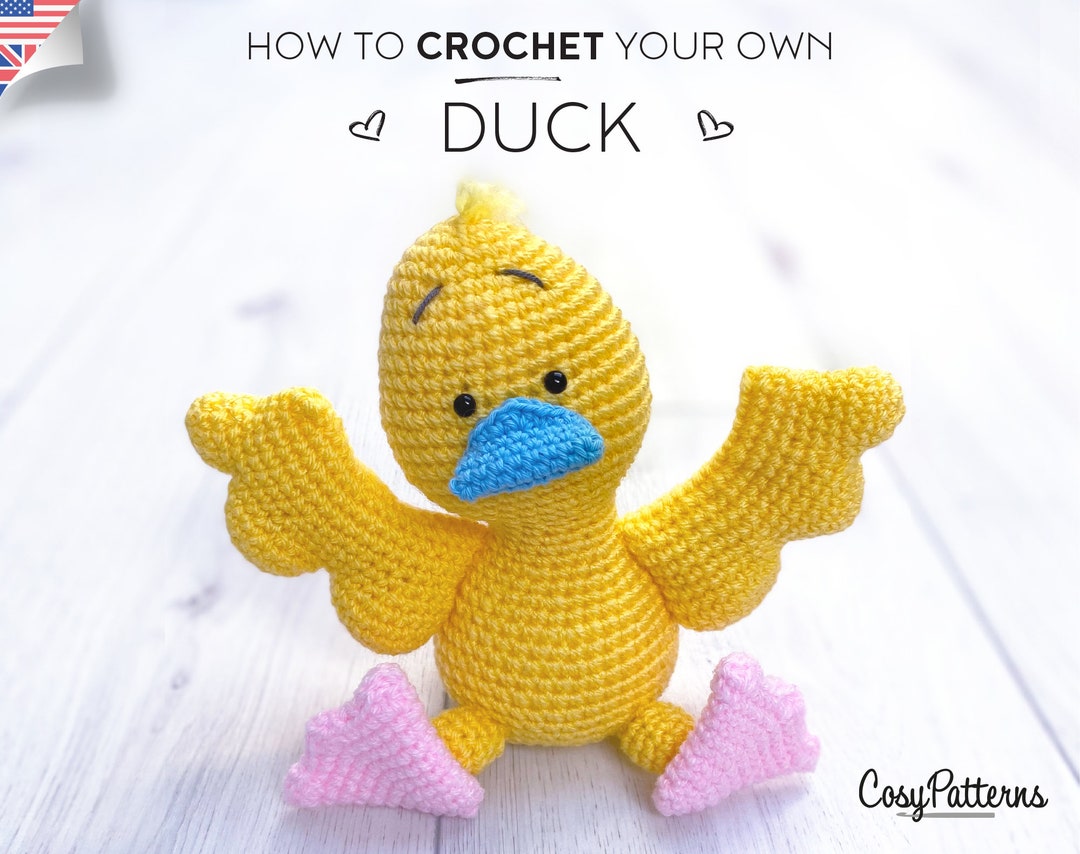 Duck Crochet PATTERN , PDF Instant Download Amigurumi PATTERN - Etsy