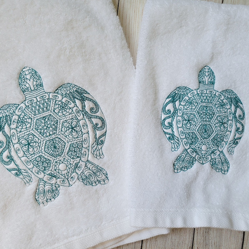 Sea Turtle Towel - Etsy