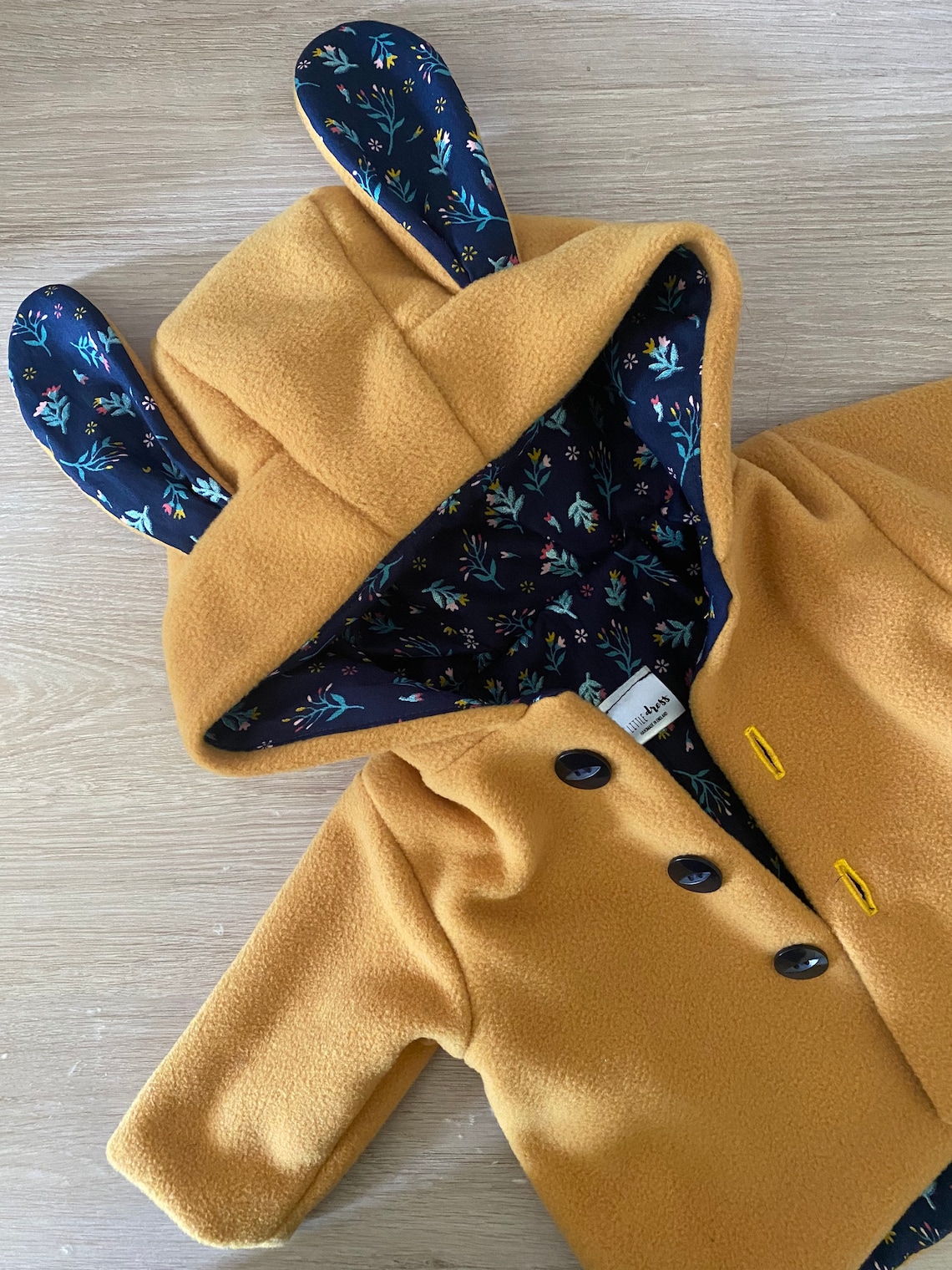 Girls Bunny Jacket Childs Jacket Baby Girl Coat Gift for | Etsy