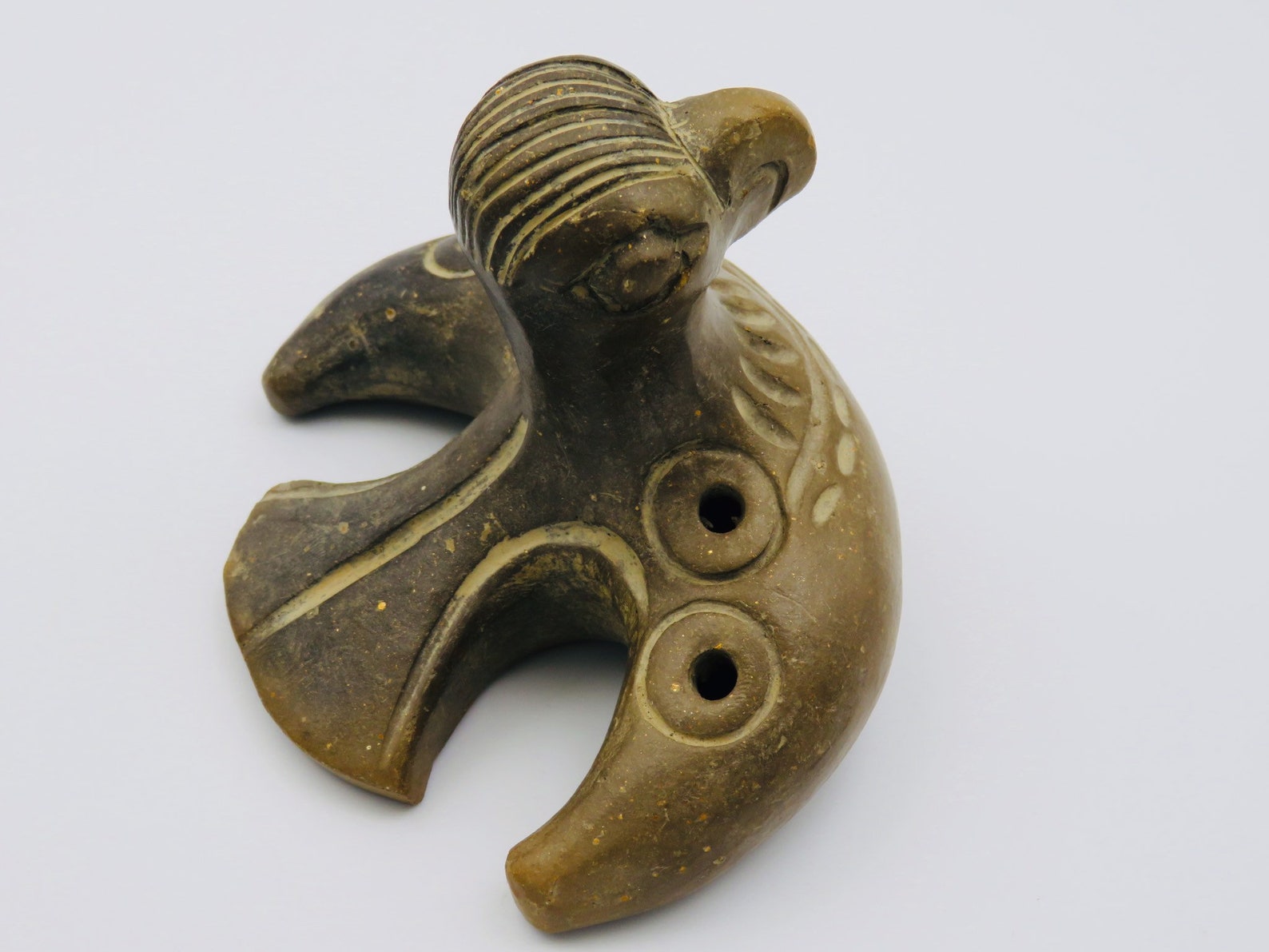 Antique Native Columbian Mayan Sitting Duck Tairona Pottery | Etsy