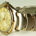 Vintage Gentleman's Hugo Max 18k Gold Plated Watch With Silver Trim ...