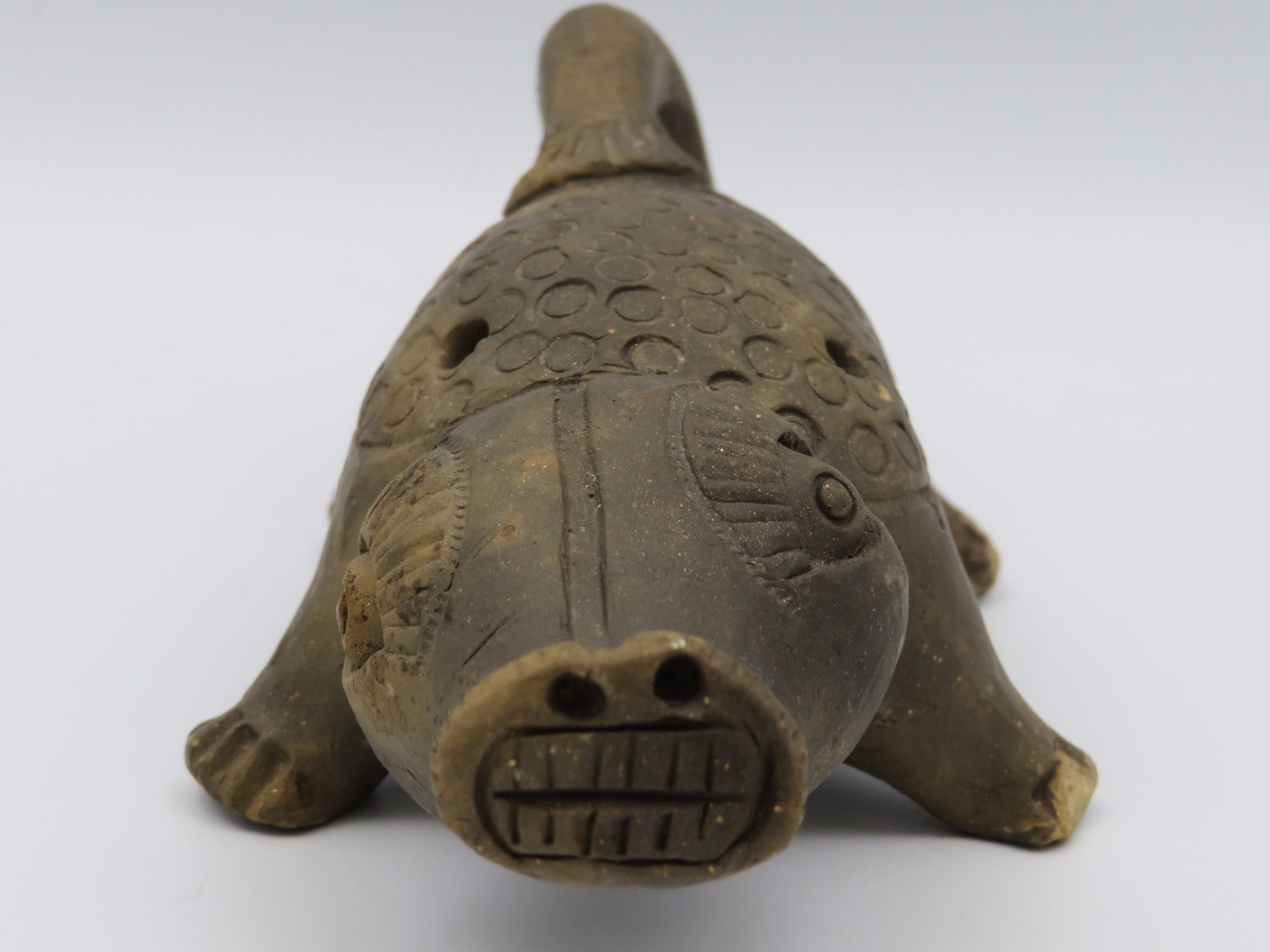 Antique Native Columbian Mayan Freshwater Alligator Tairona - Etsy