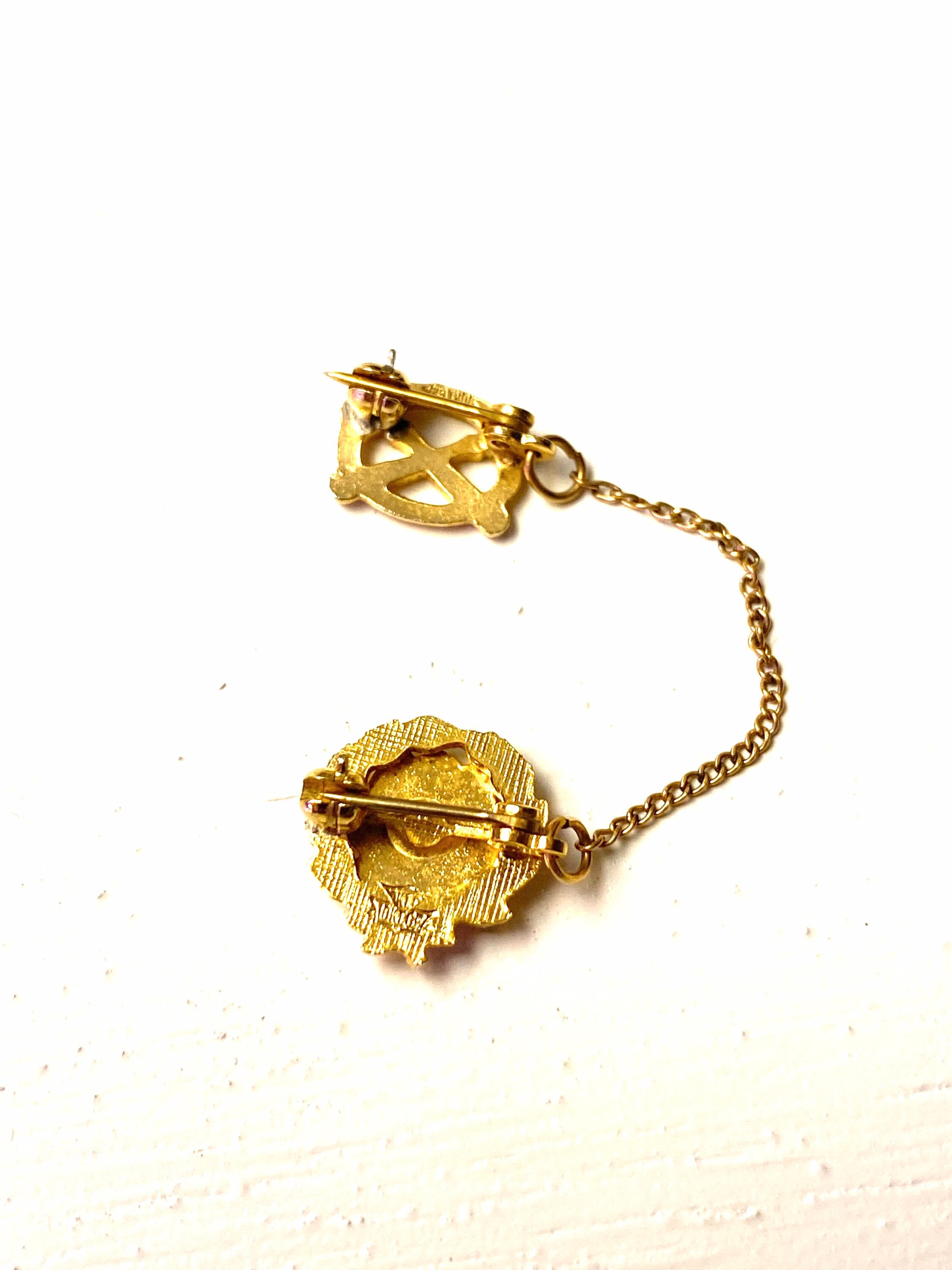 Vintage 10k Yellow Gold Corning Glass Works Co. 25 Year Collectable ...